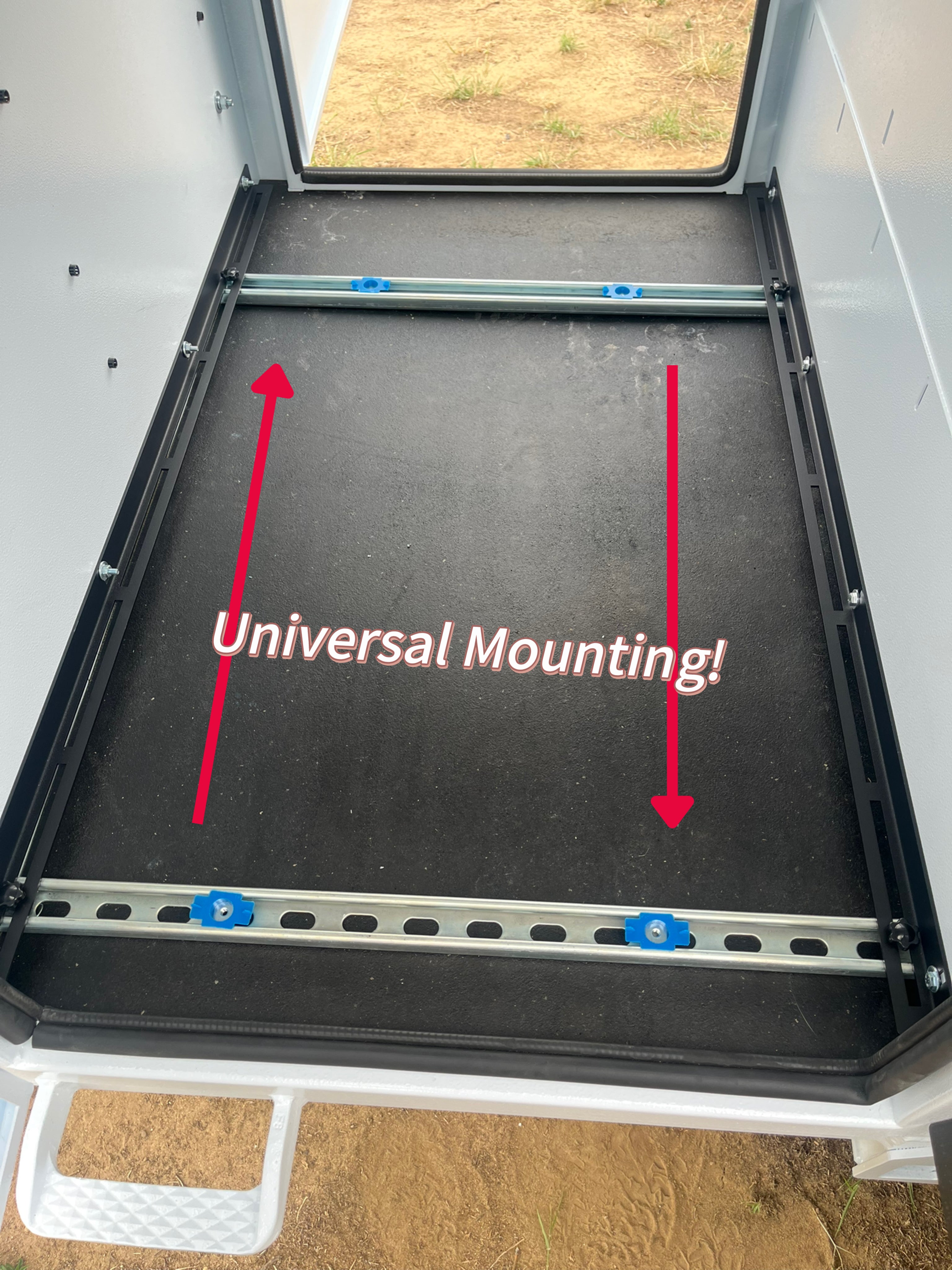 Front Compartment Universal Mounting System – Warhorse Overland